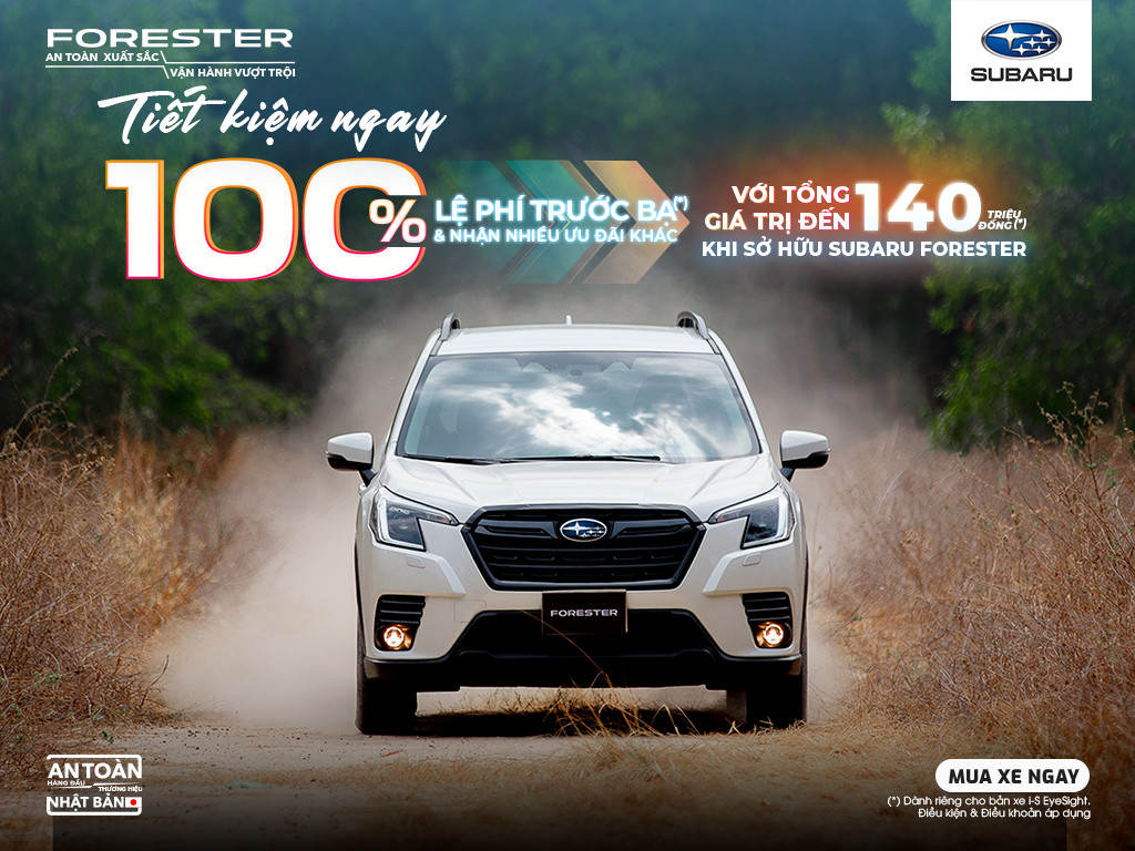 Subaru Việt Nam | Khuyến mại gần đây nhất