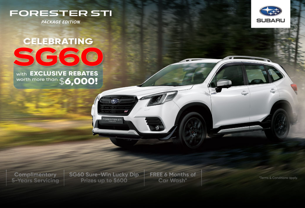 Subaru Singapore | Vehicles for Any Lifestyle
